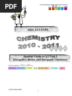 Chemistry Unit 5 Notes - Part 1 | PDF | Redox | Electrochemistry