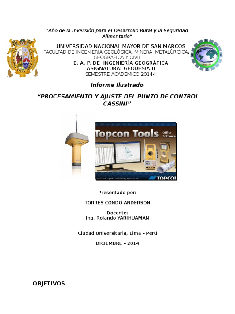 Procesamiento en Topcon Tools | PDF | Geodesia | Ciencias de la Tierra