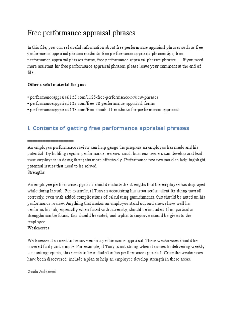free-performance-appraisal-phrases-performance-appraisal-employment