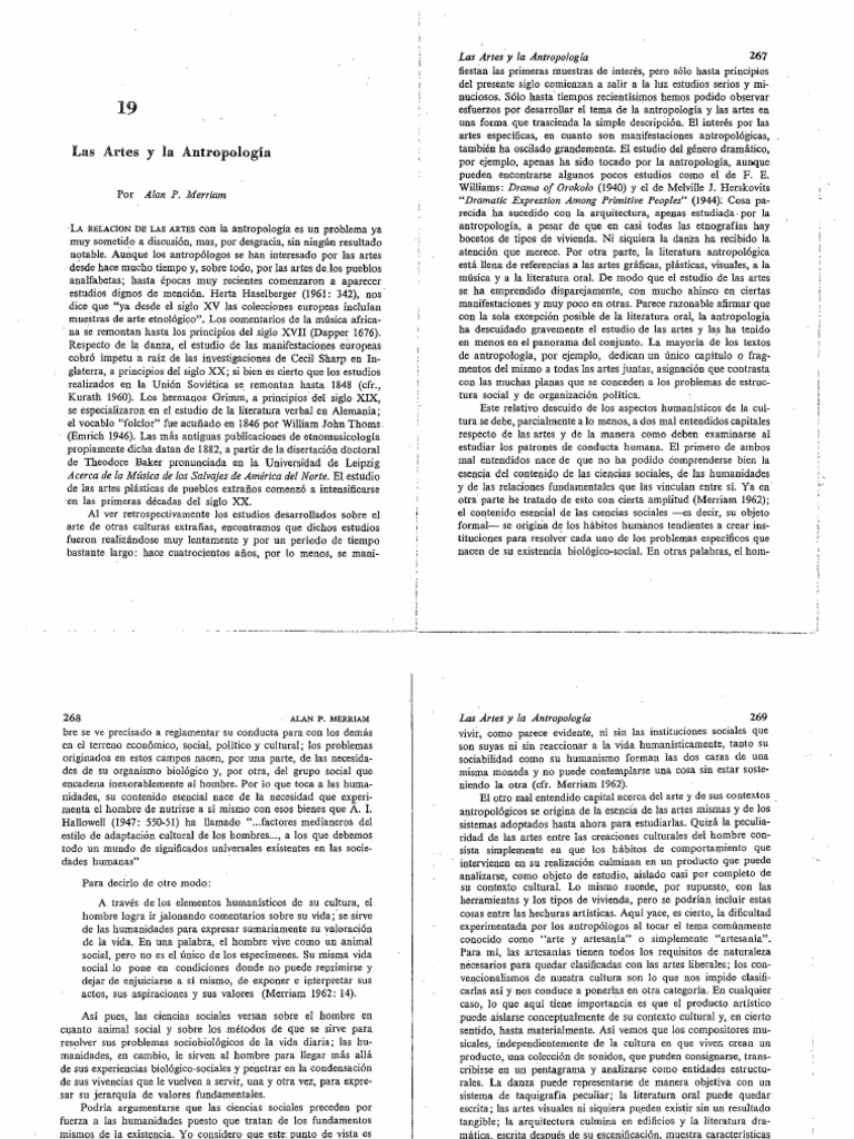 Alan P. Merriam 1964 | PDF