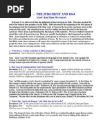 Last Day Events Chart | PDF | Second Coming | Jesus