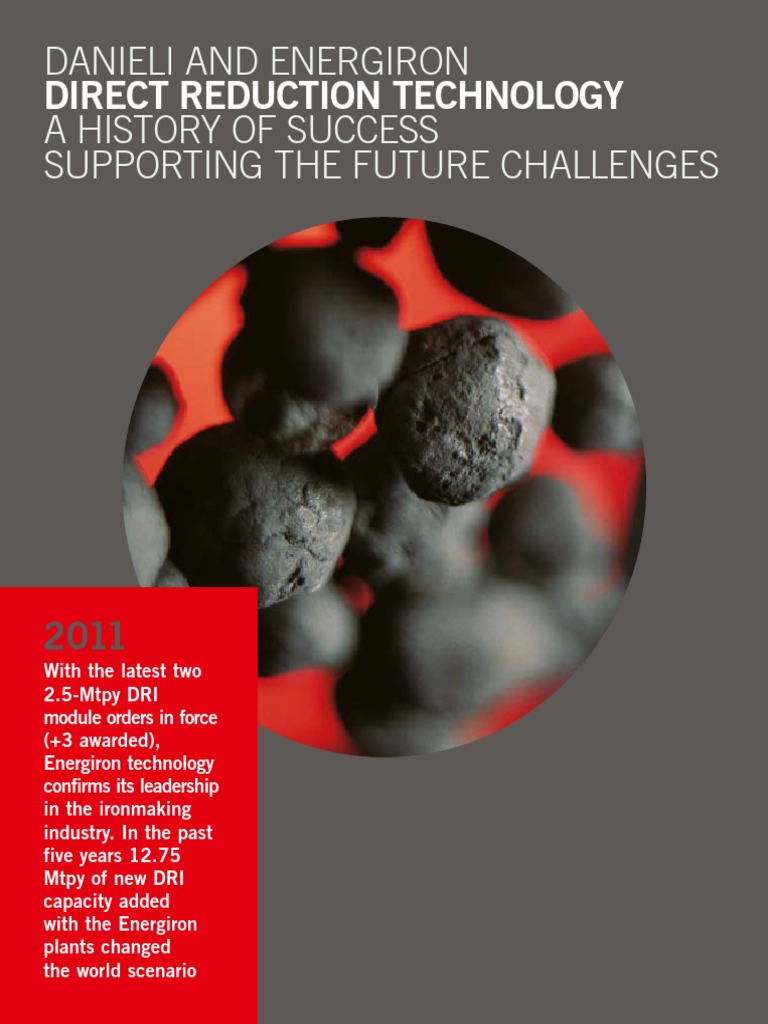 Direct Reduction Technology: Danieli and Energiron A History of Success ...