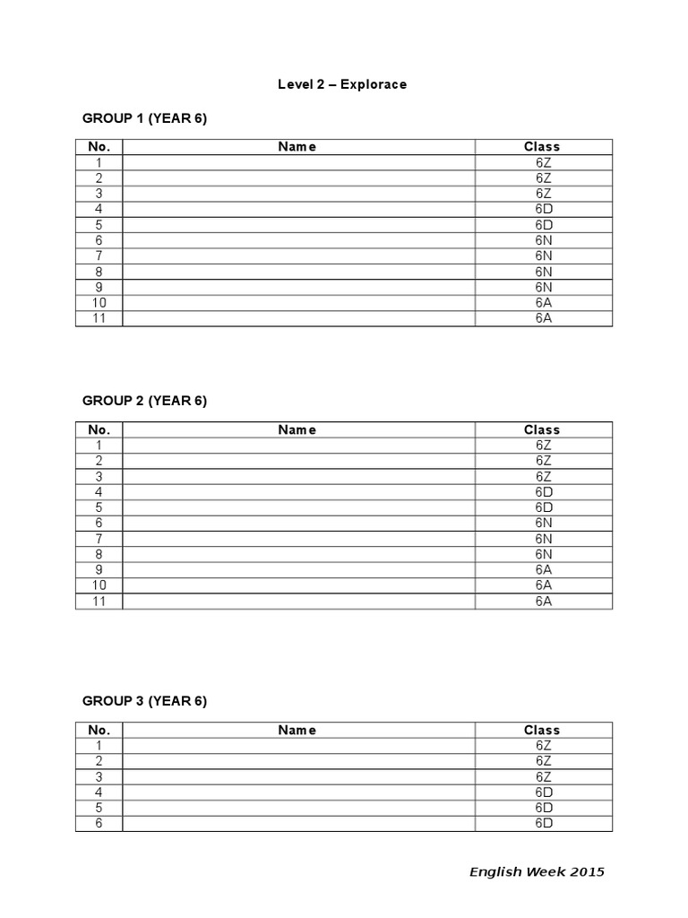 Group Explorace Borang Edit | PDF | Foreign Language Studies