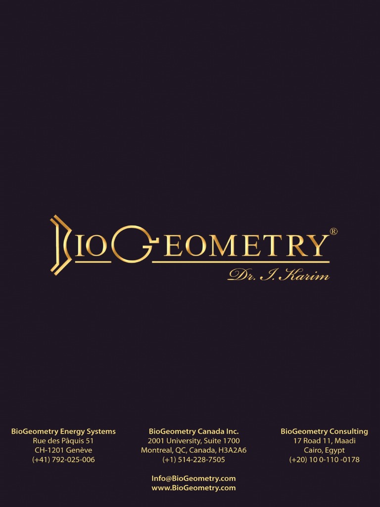 Bio Geometry | PDF