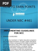 NBC 461 Guidelines Revised