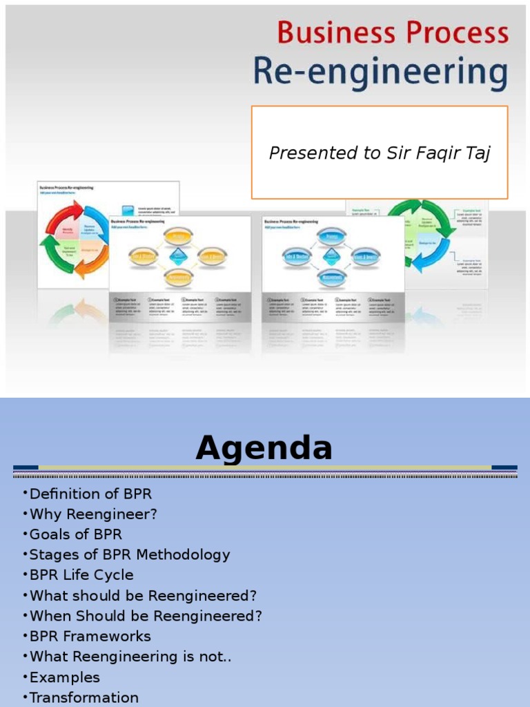 Business Process Reengineering Overview | PDF | Business Process ...