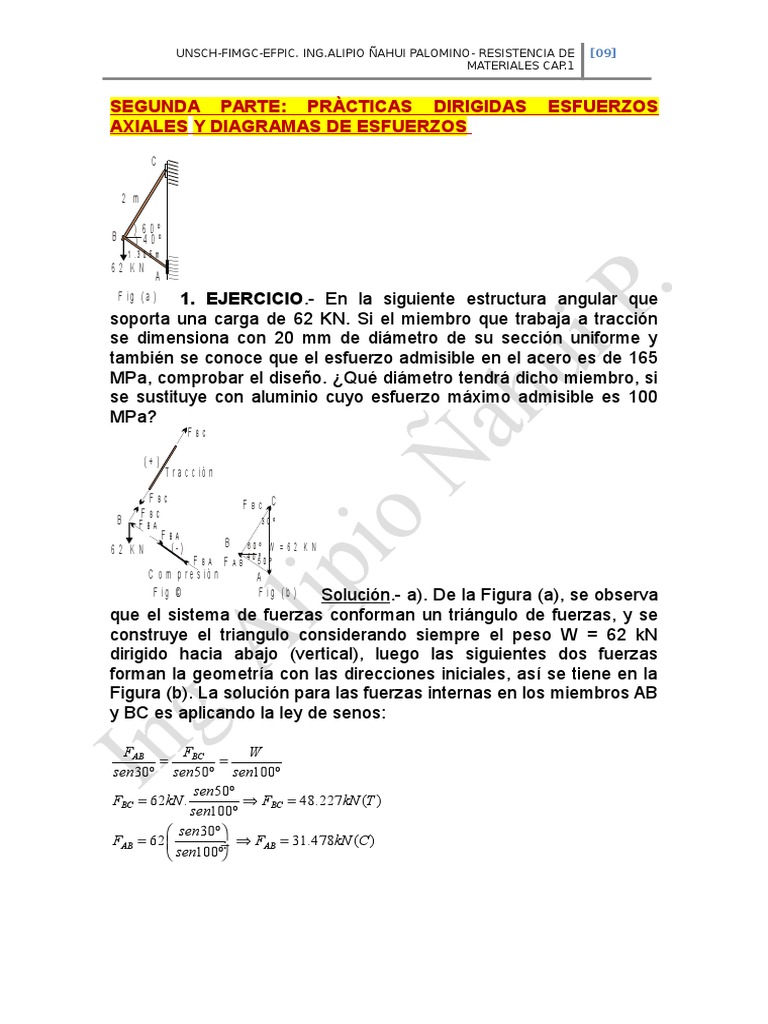 2da Pract - Res.Mats.1a Cap | PDF | Aluminio | Acero