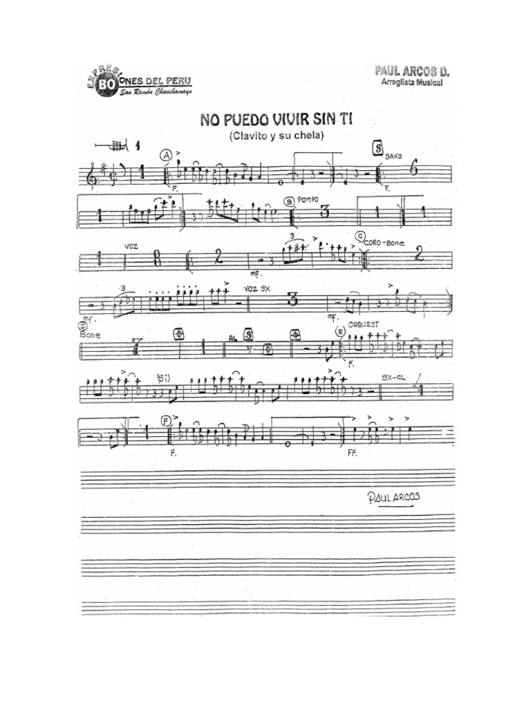 No Puedo Vivir Sin Ti