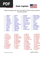Wakko's 50 States and Capitals Lyrics | PDF