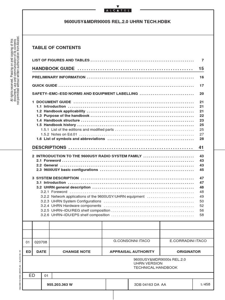 Manual Técnico UHRN | PDF | Electromagnetic Compatibility | Electronics
