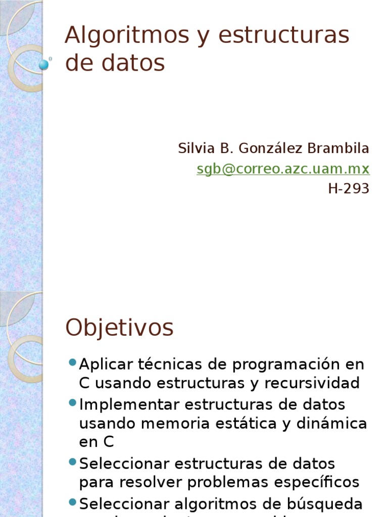 Tipos de Datos Abstractos y Estructuras Dinamicasv2 | PDF | Flujo de control | Estructura de ...