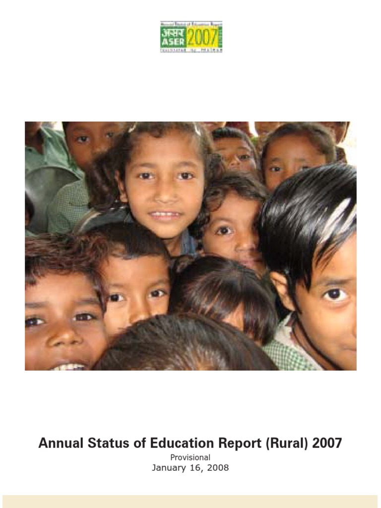 Annual Status of Education Report (Rural) 2007 | PDF | Sikhism