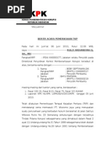 Berita Acara Pemeriksaan Saksi | PDF