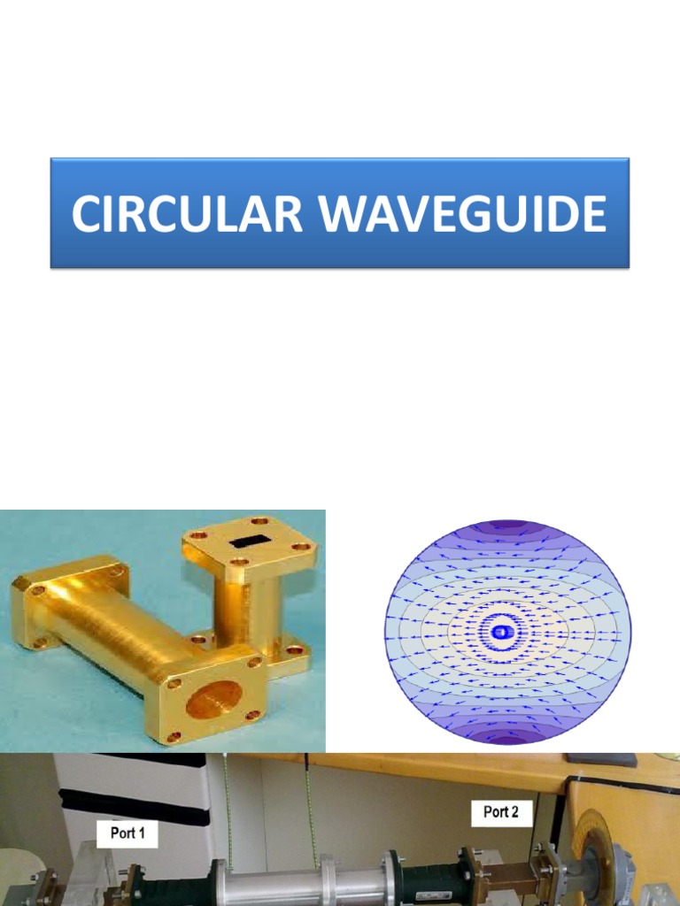 Circular Waveguide | PDF | Differential Calculus | Equations