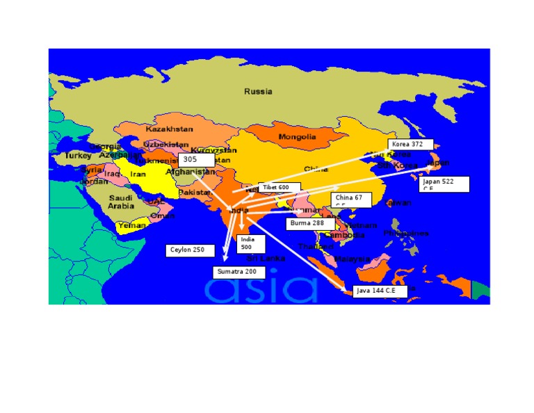 New Spread of Buddhism | PDF
