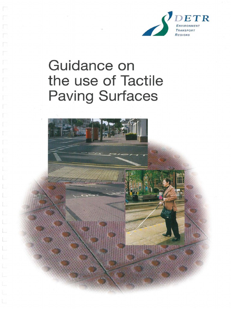 Tactile Paving Surfaces | PDF | Visual Impairment | Traffic