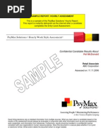 Jombay Pshychometric Test | PDF | Psychometrics | Psychology