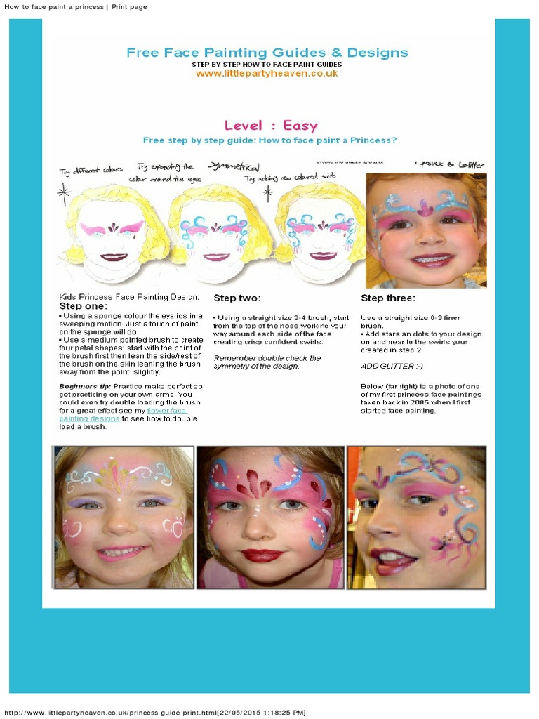 Facepainting Guide | PDF | Business | Home & Garden
