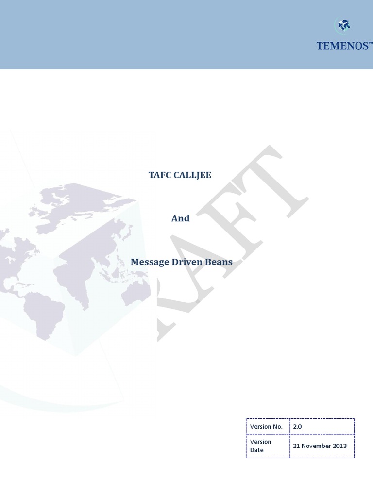 Tafc Calljee&Mdb | PDF | Enterprise Java Beans | Software Engineering