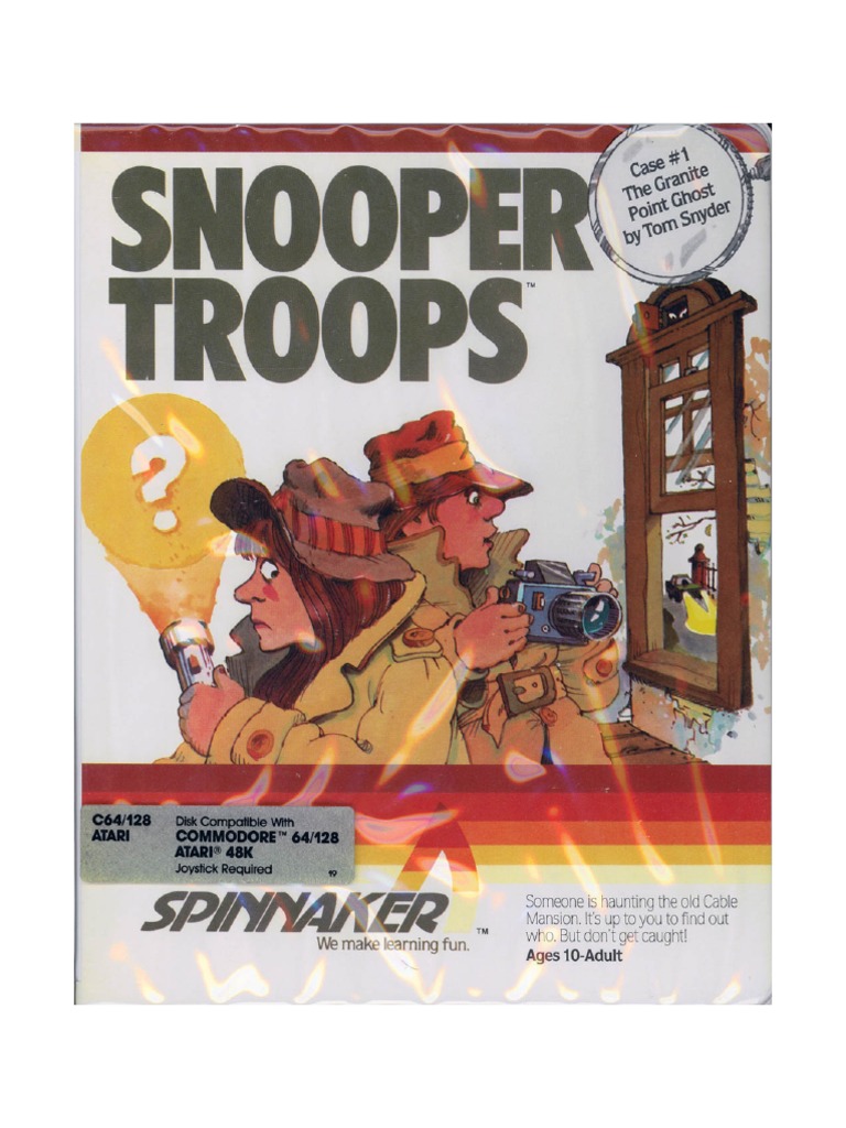 Snooper Troops #1 - Case of The Granite Point Ghost | PDF