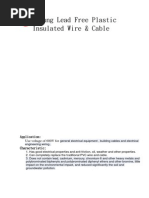 PILC Cable Specifications and Data | PDF | Insulator (Electricity) | Wire