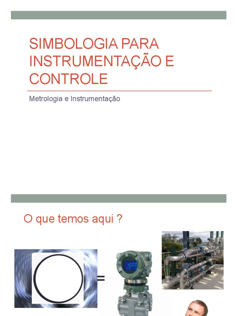 Simbologia para Instrumentação e Controle | PDF | Temperatura | Função ...