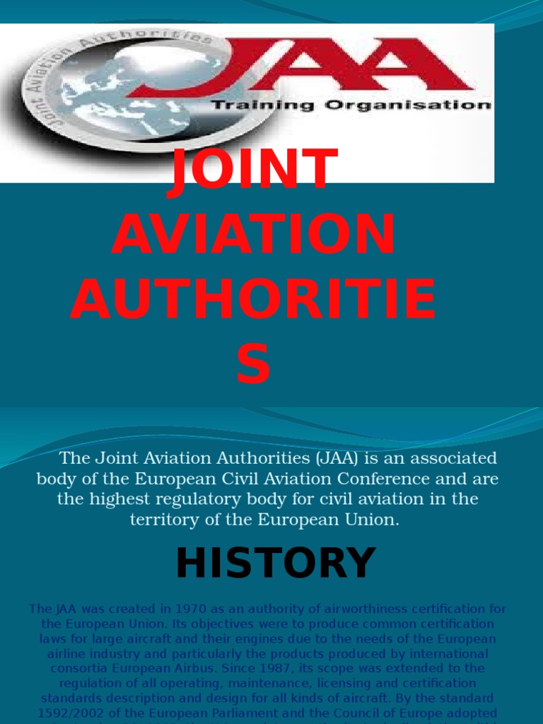 Joint Aviation Authoritie S JAA | PDF