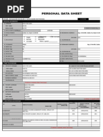 PDS Sample | PDF | Graduate School | Government