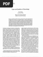 Four Types of Knowledge | PDF | Procedural Knowledge | Knowledge