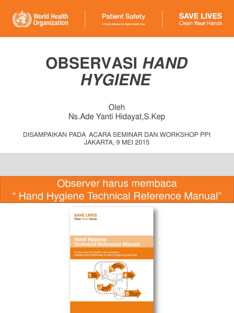 Audit Hand Hygiene | PDF