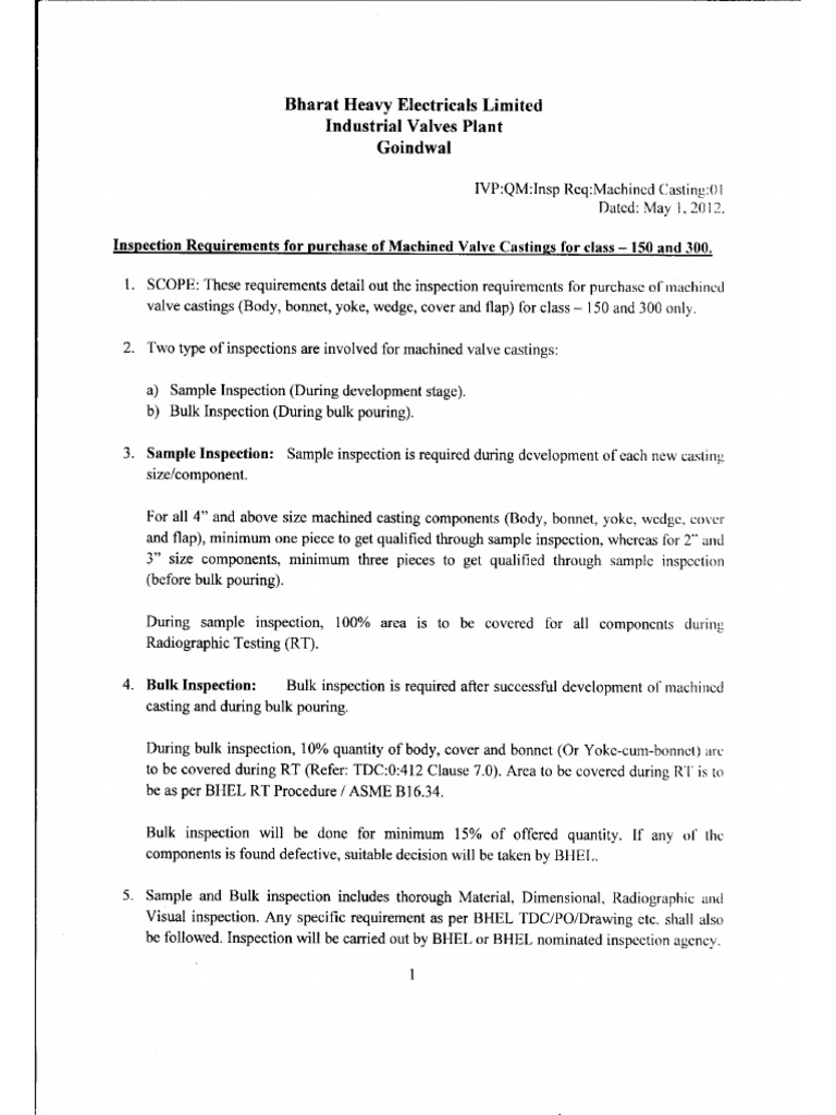 TDC and TC - 1 | PDF | Foundry | Nondestructive Testing