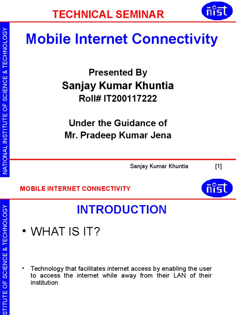 Mobile Internet Connectivity Overview | PDF | General Packet Radio ...