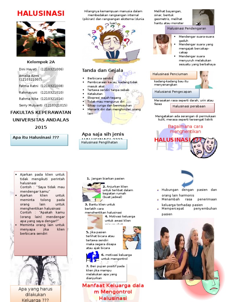 Leaflet Halusinasi | PDF