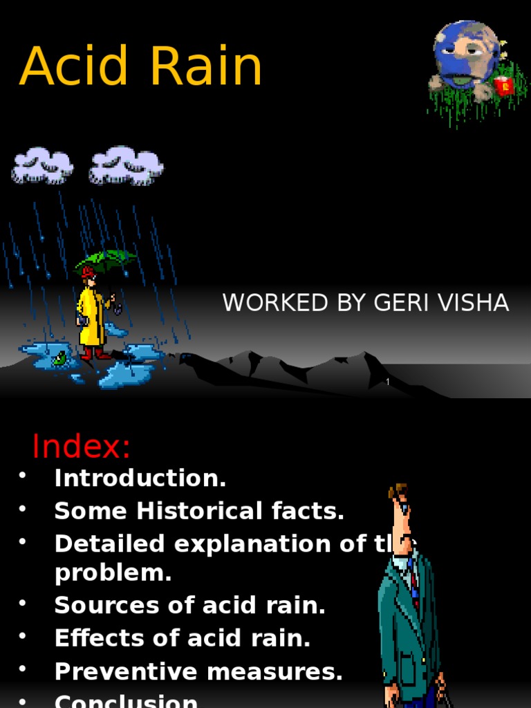 Acid Rain | Rain | Sulfur