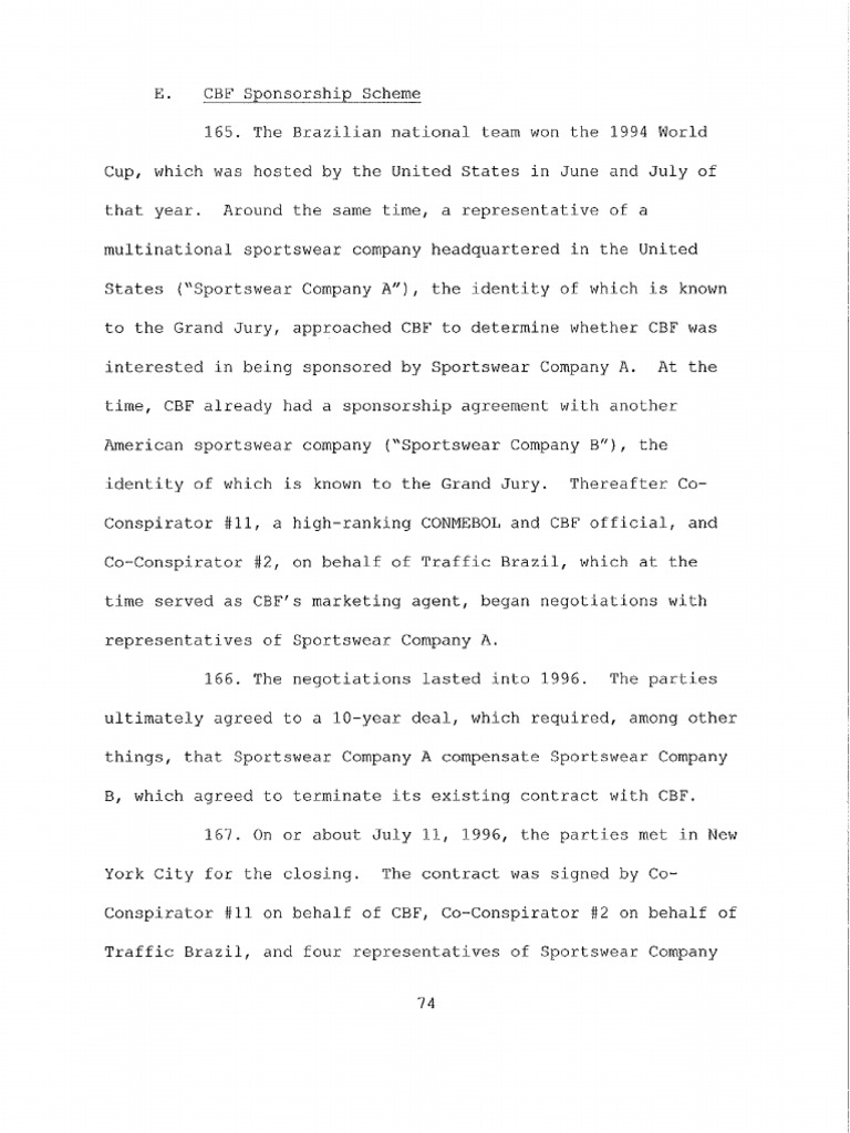 CBF Sponsorship Scheme | PDF