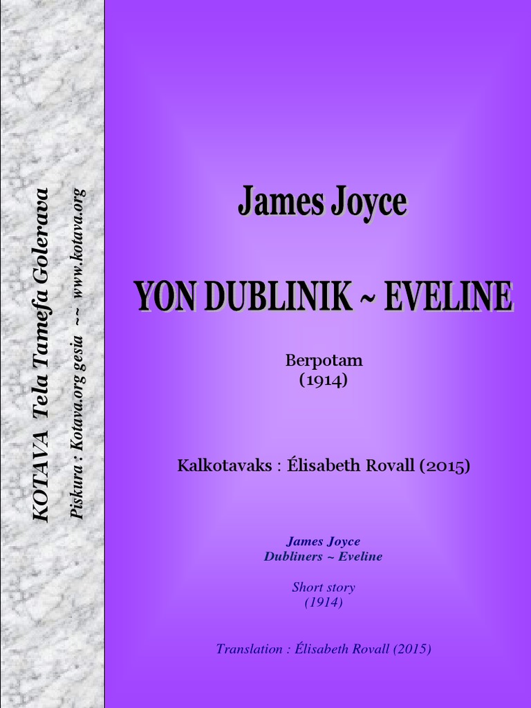 Eveline (James Joyce) Eveline (Dubliners) | PDF