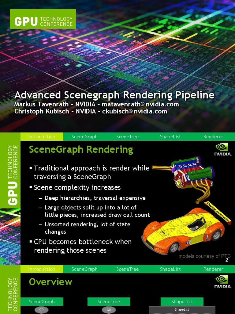 Advanced Scenegraph Rendering Techniques | PDF | Shader | Scientific ...