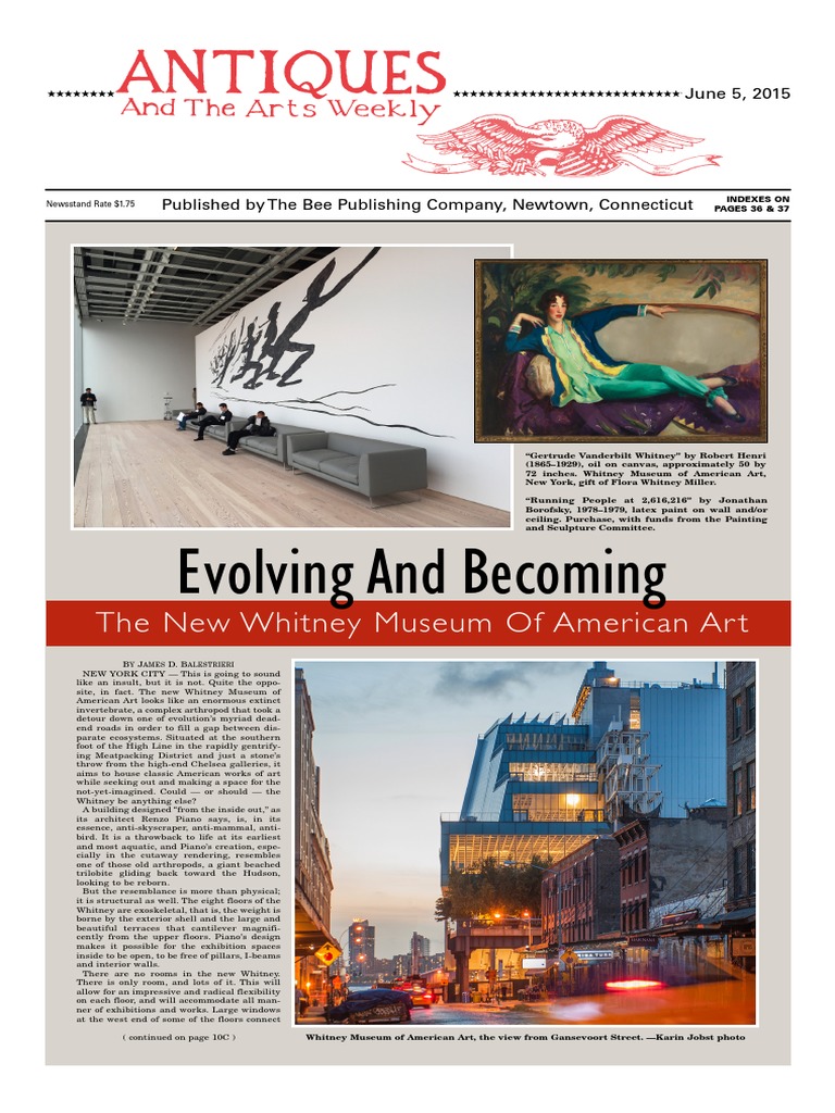 The New Whitney Museum | PDF | Art Media | Library And Museum