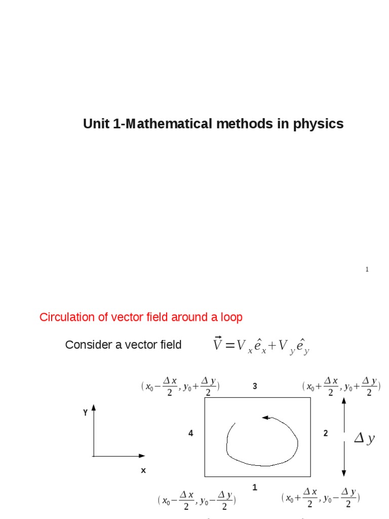 Unit 1-Mathematical Methods in Physics | PDF | Integral | Mathematical Objects