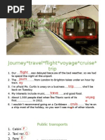 Transport - Lesson Notes | PDF | Train | Rapid Transit