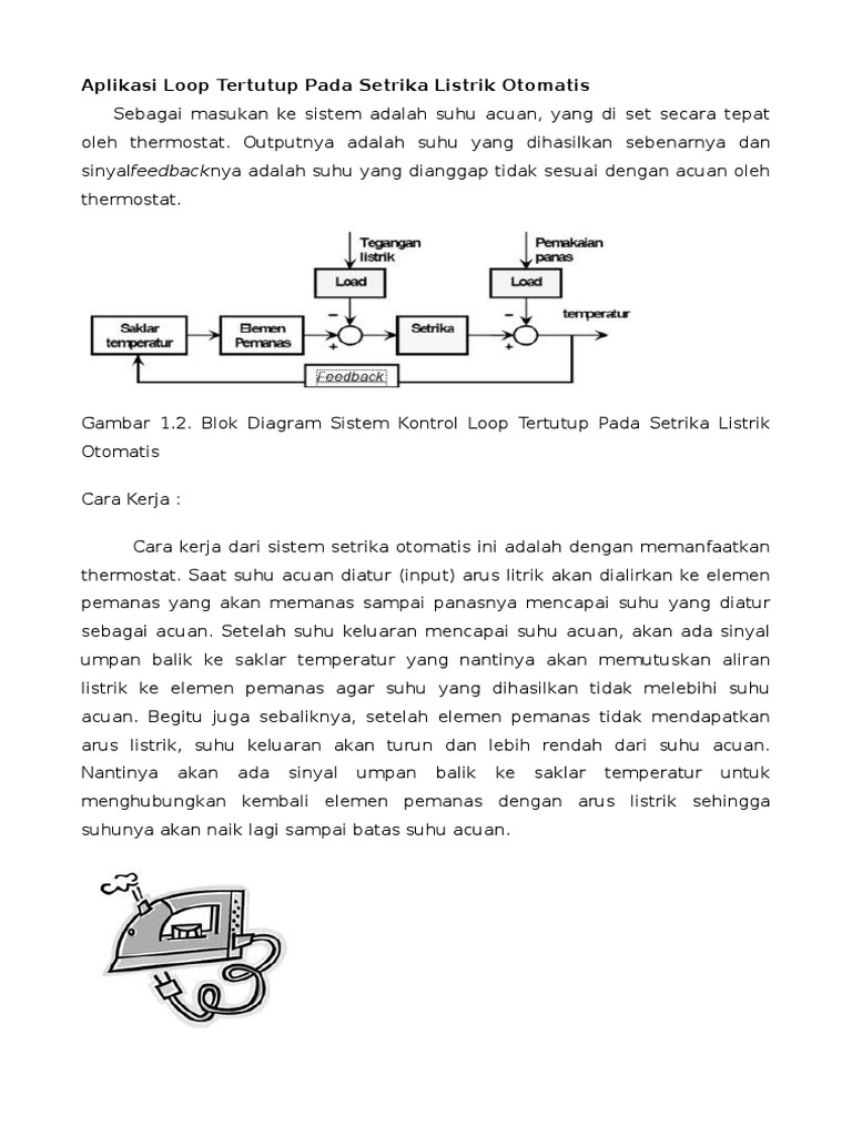 Closed Loop Setrika | PDF | Sains & Matematika