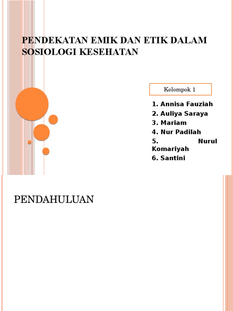 EMIK Dan Etik | PDF | Kesehatan Holistik