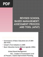 Revised School-Based Management Assessment Tool | PDF | Community | Leadership