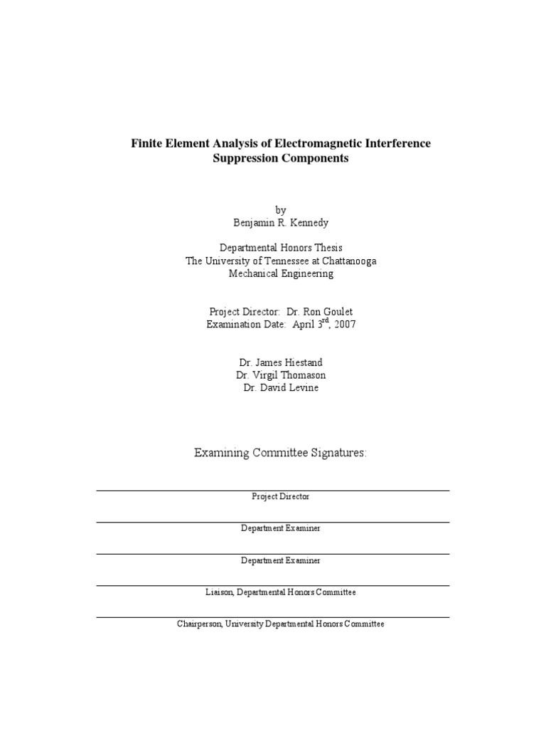 KennedyB - FEA Using FEMM 4 | PDF | Inductance | Magnetic Field