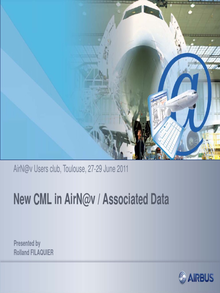 New CML in AirNav Associated Data | Specification (Technical Standard ...