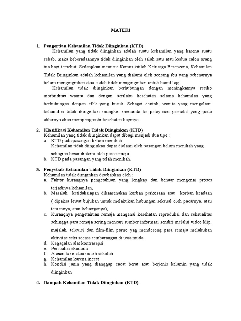 Materi KTD | PDF
