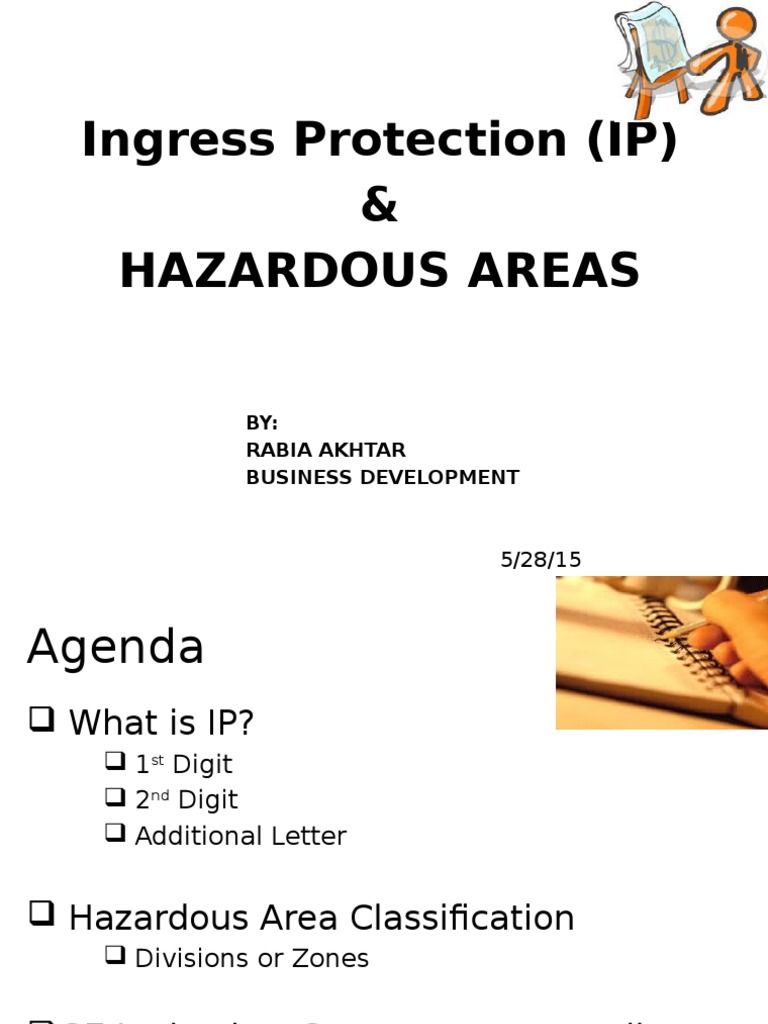 Ingress Protection (IP) & Hazardous Areas: BY: Rabia Akhtar Business ...