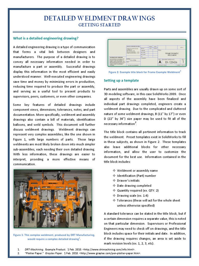 Understanding Weldment Drawings | PDF | Technology & Engineering