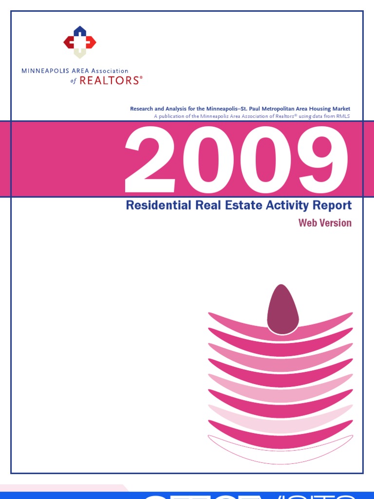 2009 Real Estate Residential Activity Report | PDF | Real Estate ...