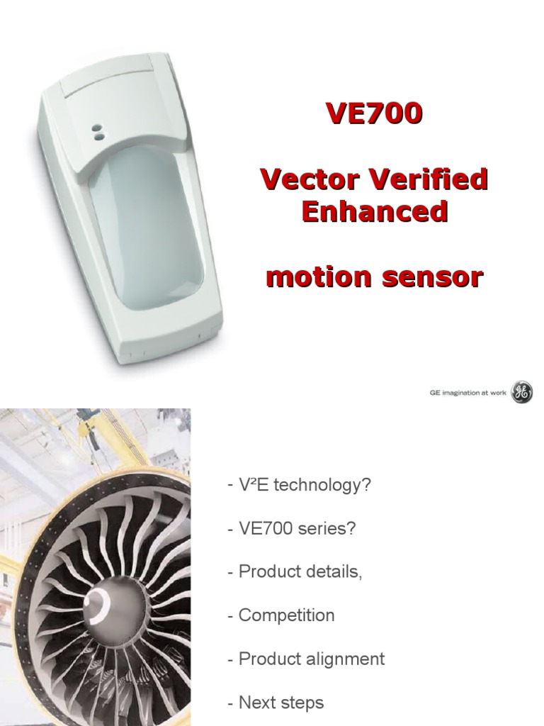 VE700 Vector Verified Enhanced Motion Sensor | PDF | Sensor | Infrared